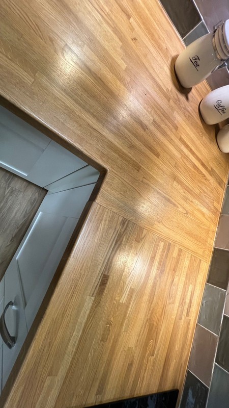 Ex Display Symphony Rockfort Ivory & Cranbrook Sage Kitchen With Solid ...