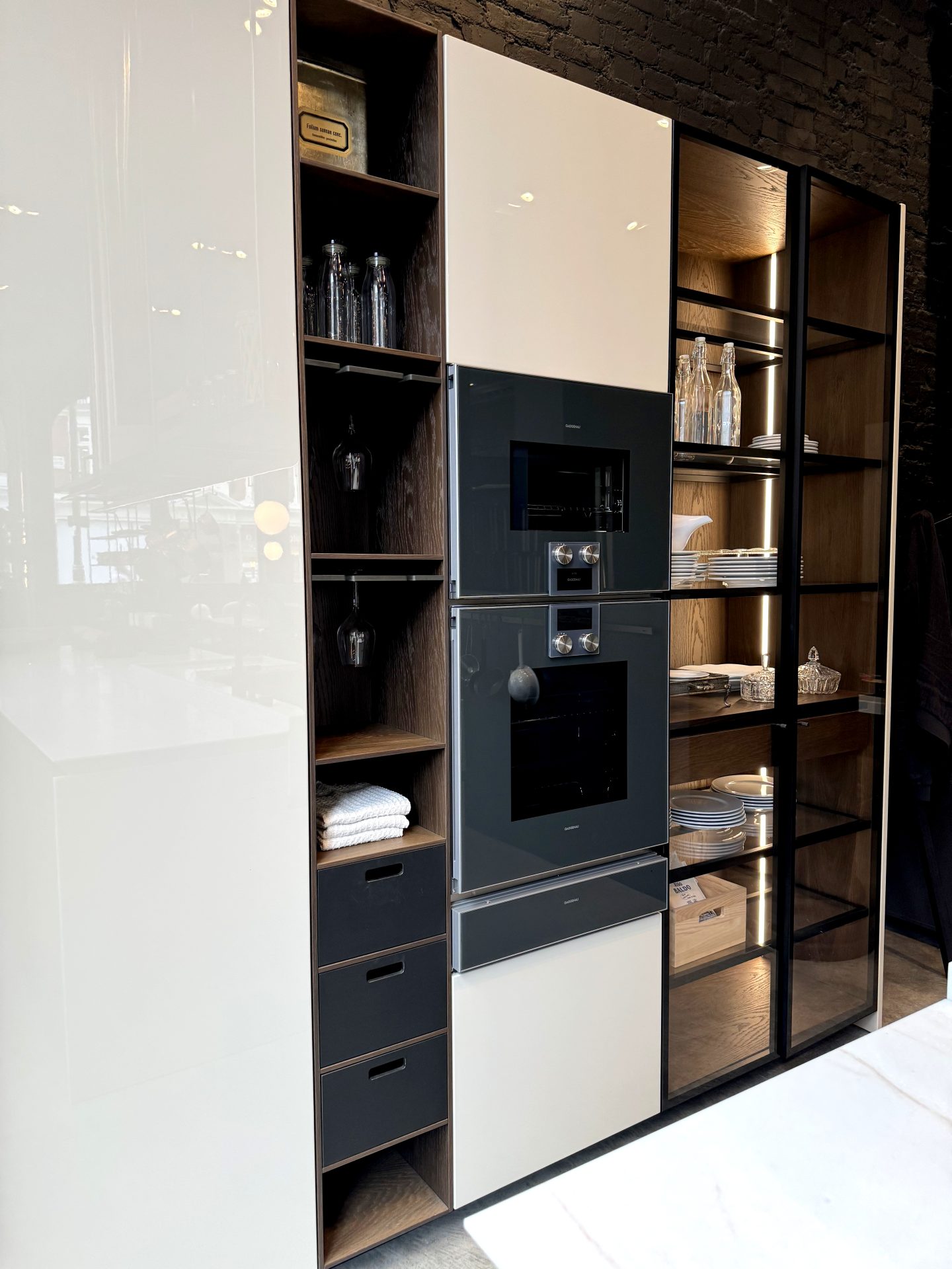 Ex Display Boffi Programma St. Tall Units and Gaggenau Appliances - The ...