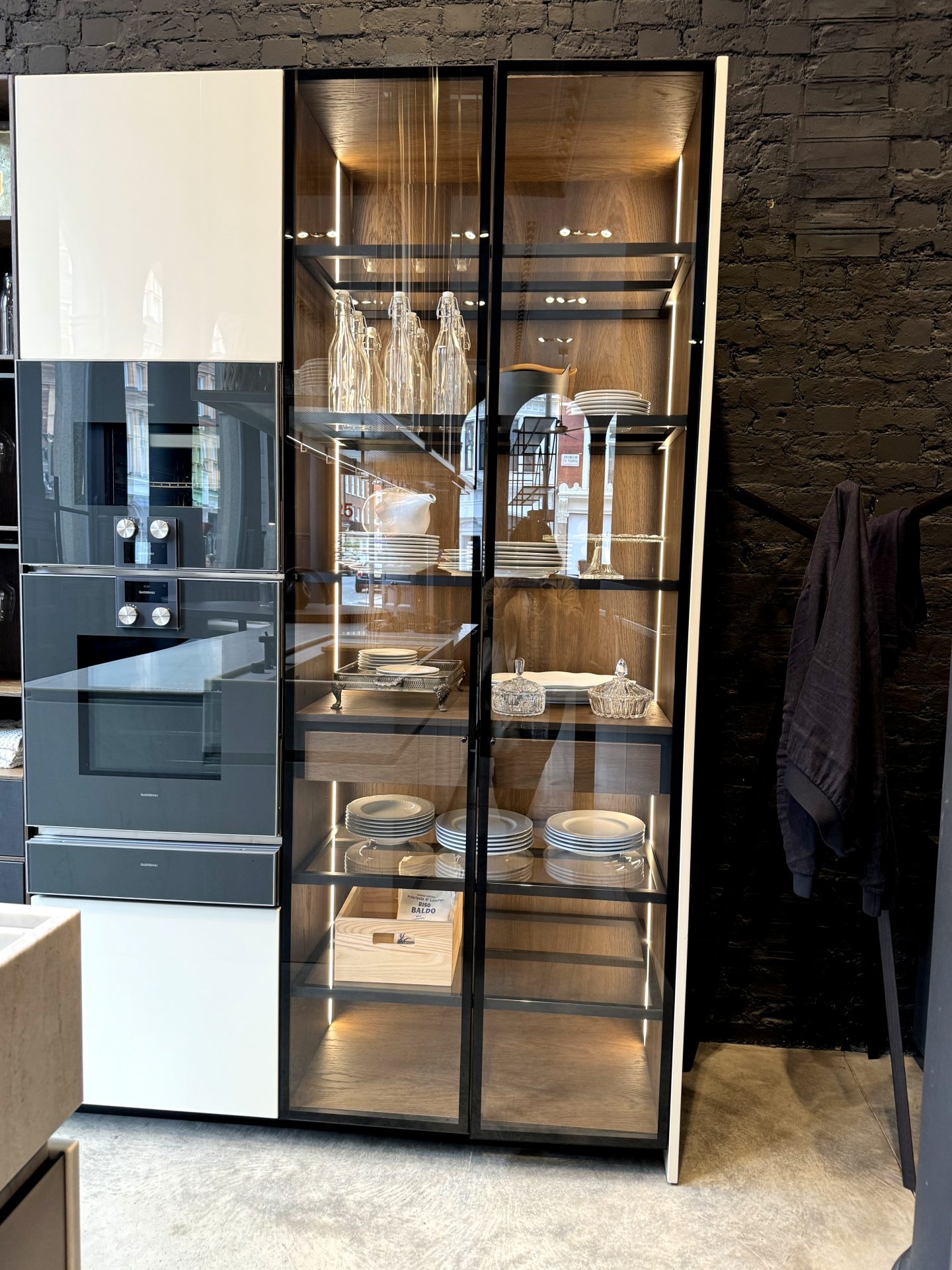 Ex Display Boffi Programma St. Tall Units and Gaggenau Appliances - The ...