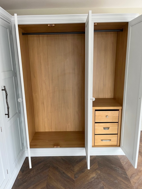 Ex Display Bespoke Painted Wardrobes - The Used Kitchen Company