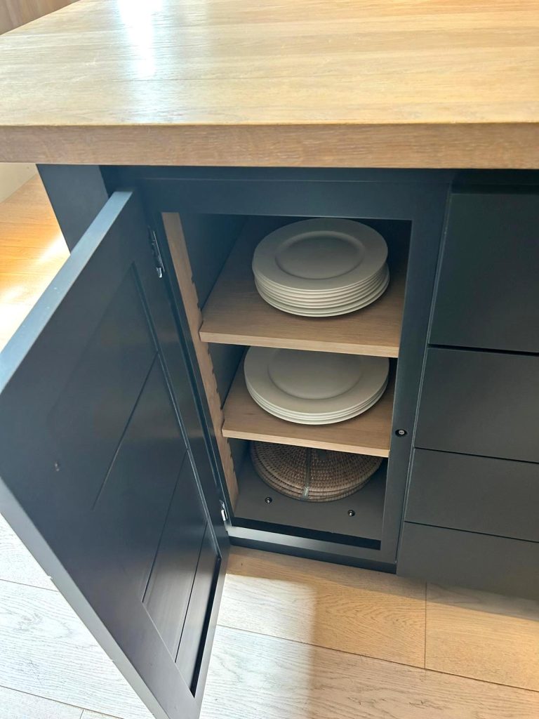 Ex Display Neptune Limehouse Kitchen with Island and Worktops - The ...