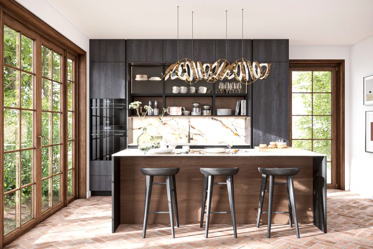 Ex Display Hacker Kitchen with Island and Worktops - The Used Kitchen ...