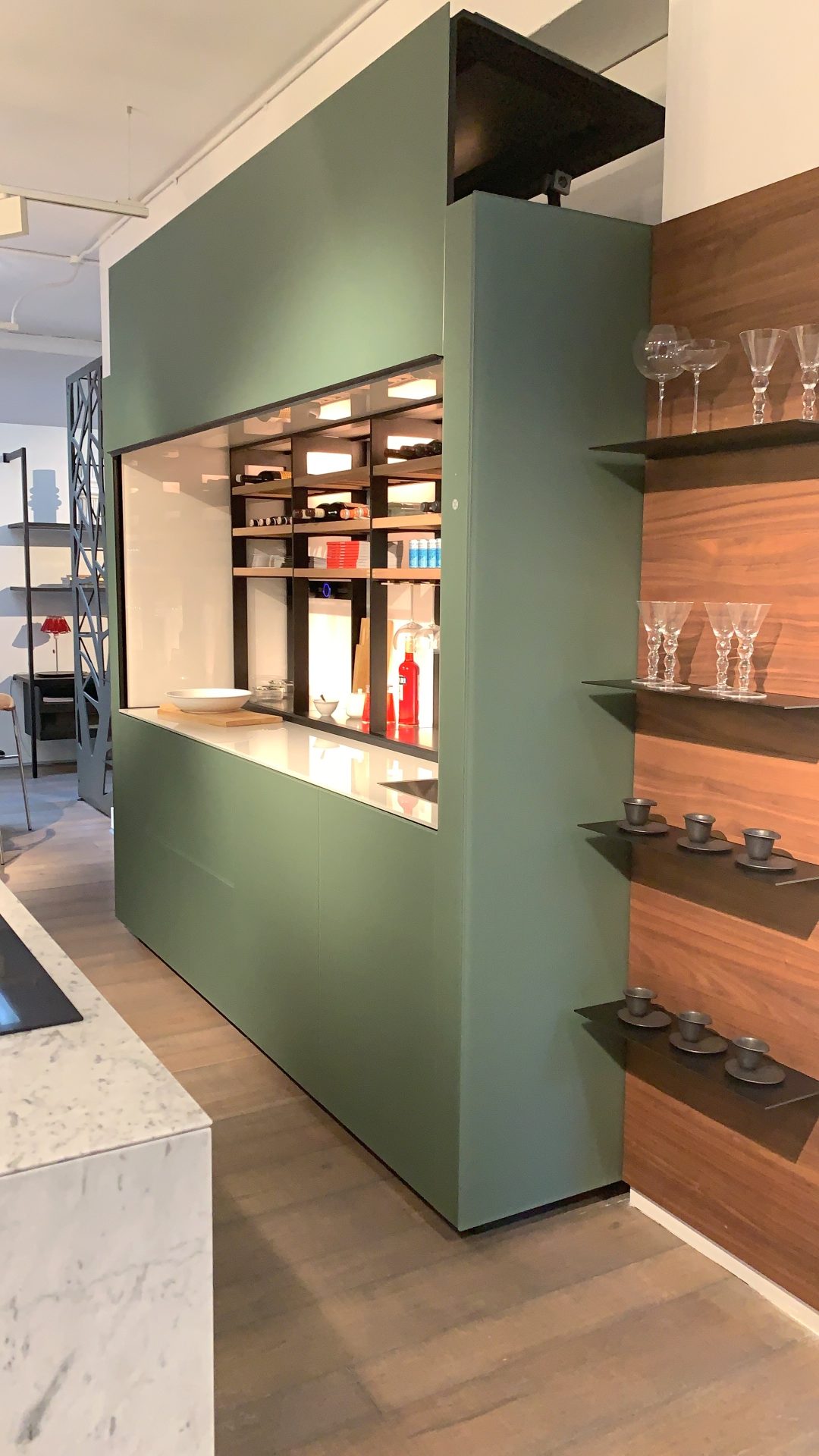 Ex Display Valcucine Logica Celata Bar - The Used Kitchen Company