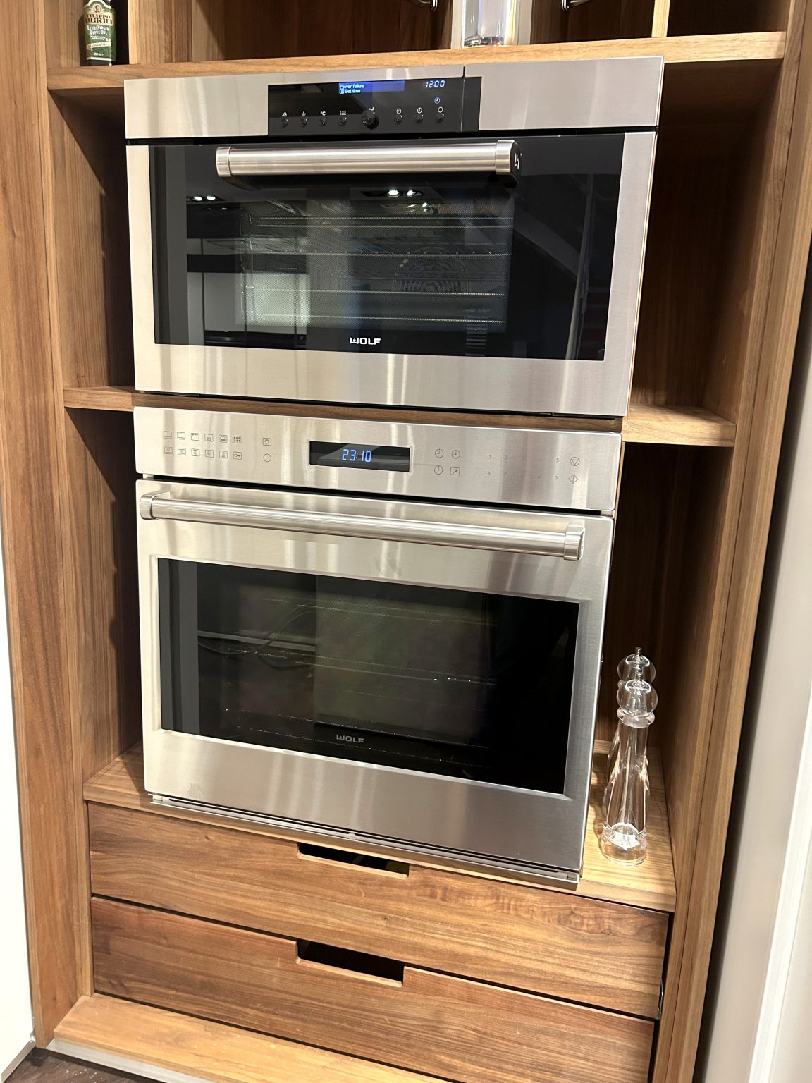 Ex Display Aster Cucine Kitchen with Island, Worktops and Wolf ...