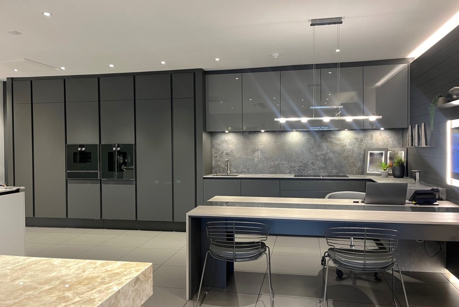 Ex Display Poggenpohl Kitchen with Dekton Worktops and Optional ...