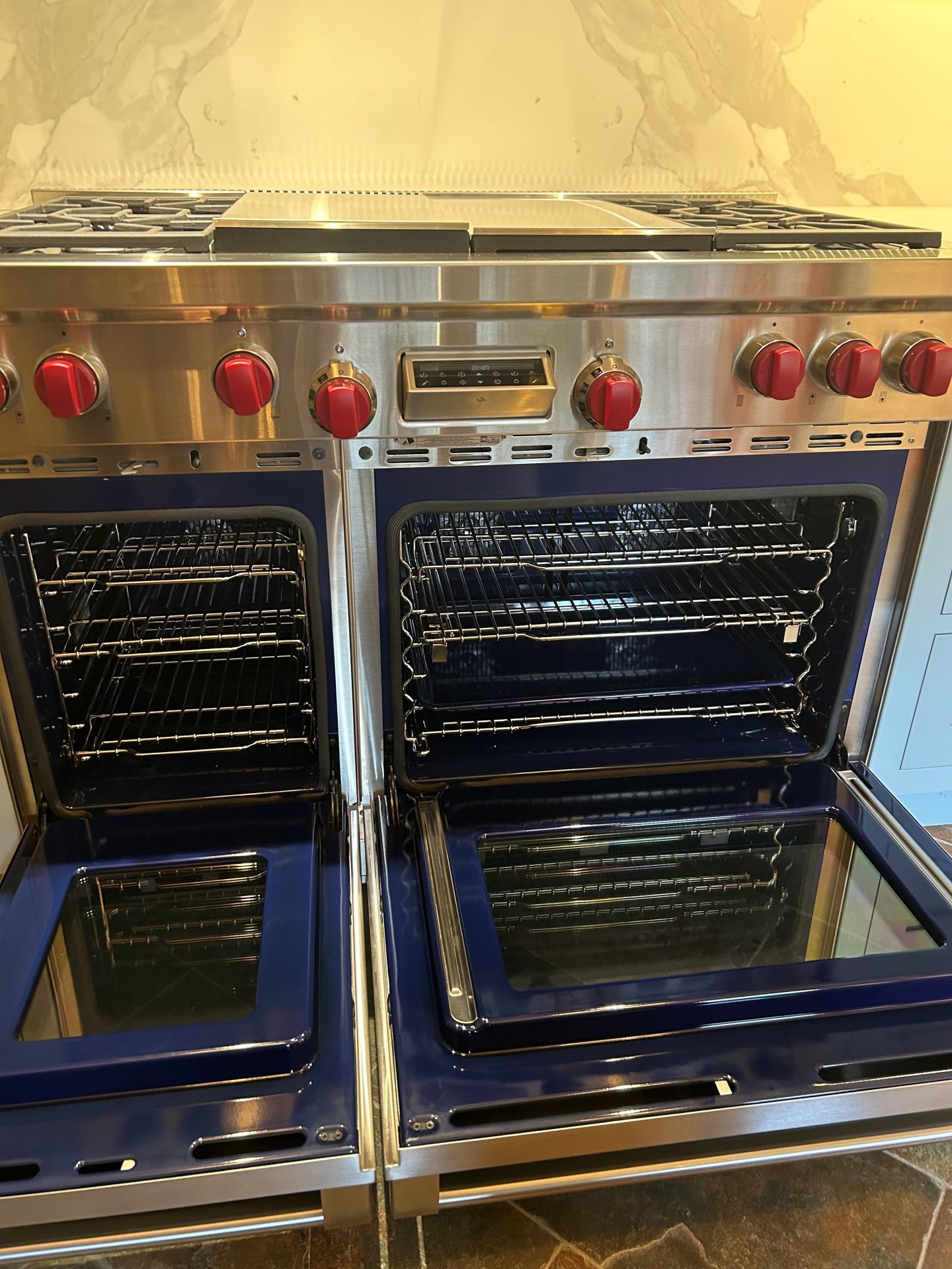 Ex-Display Wolf Range Cooker With Hood - The Used Kitchen Company