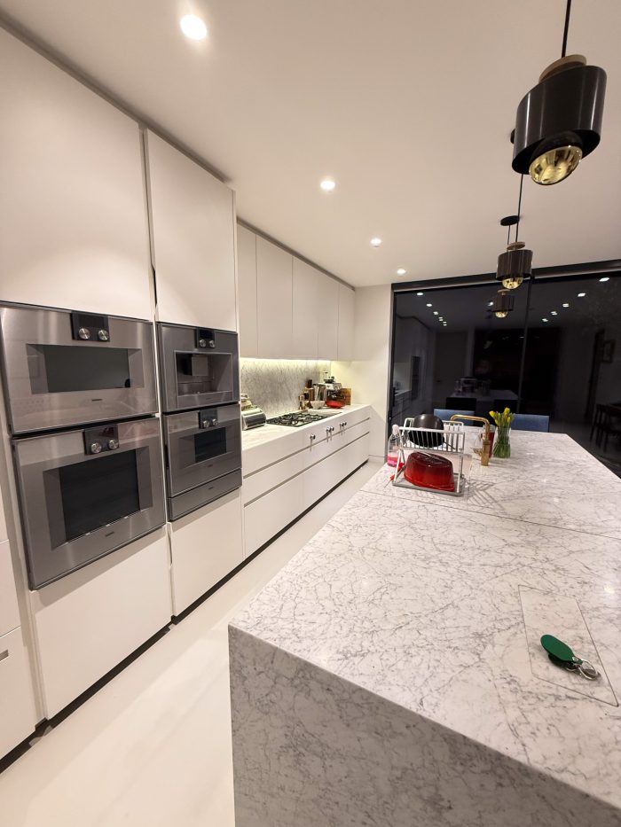 Modulnova Kitchen with Island, Worktops and Gaggenau Hob - Used - The ...