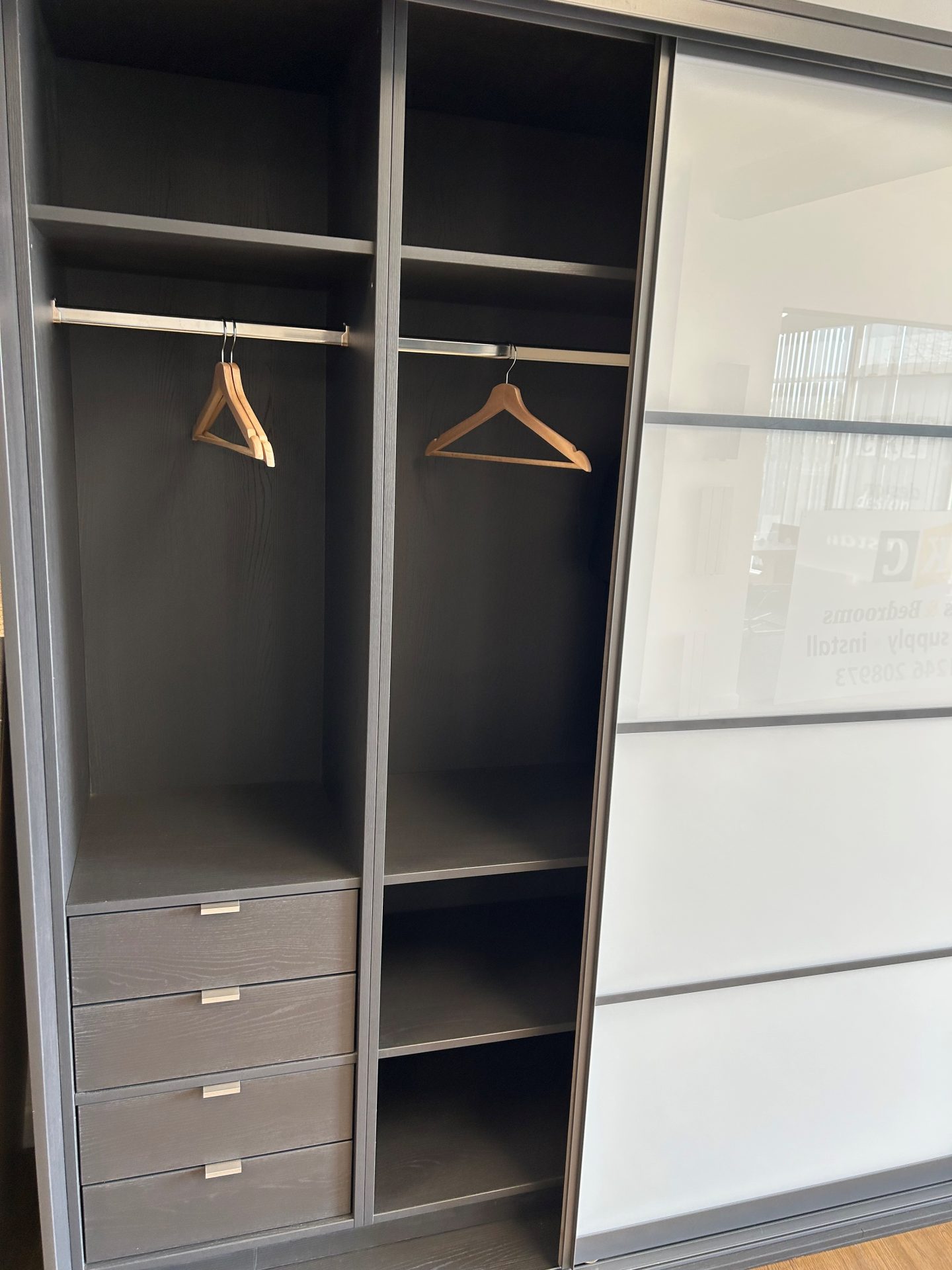 Ex Display Bedroom Wardrobes with Sliding Doors - The Used Kitchen Company