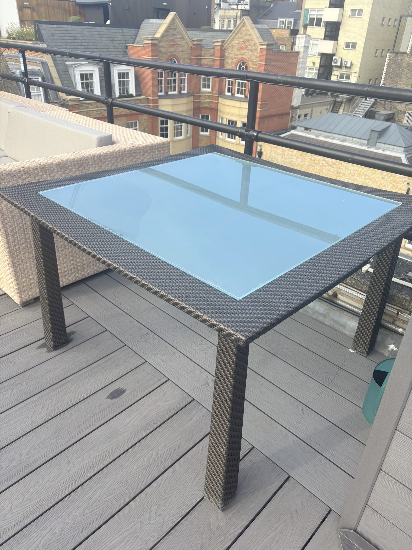 The Used Kitchen Company } Dedon SPA Table & Four Chairs