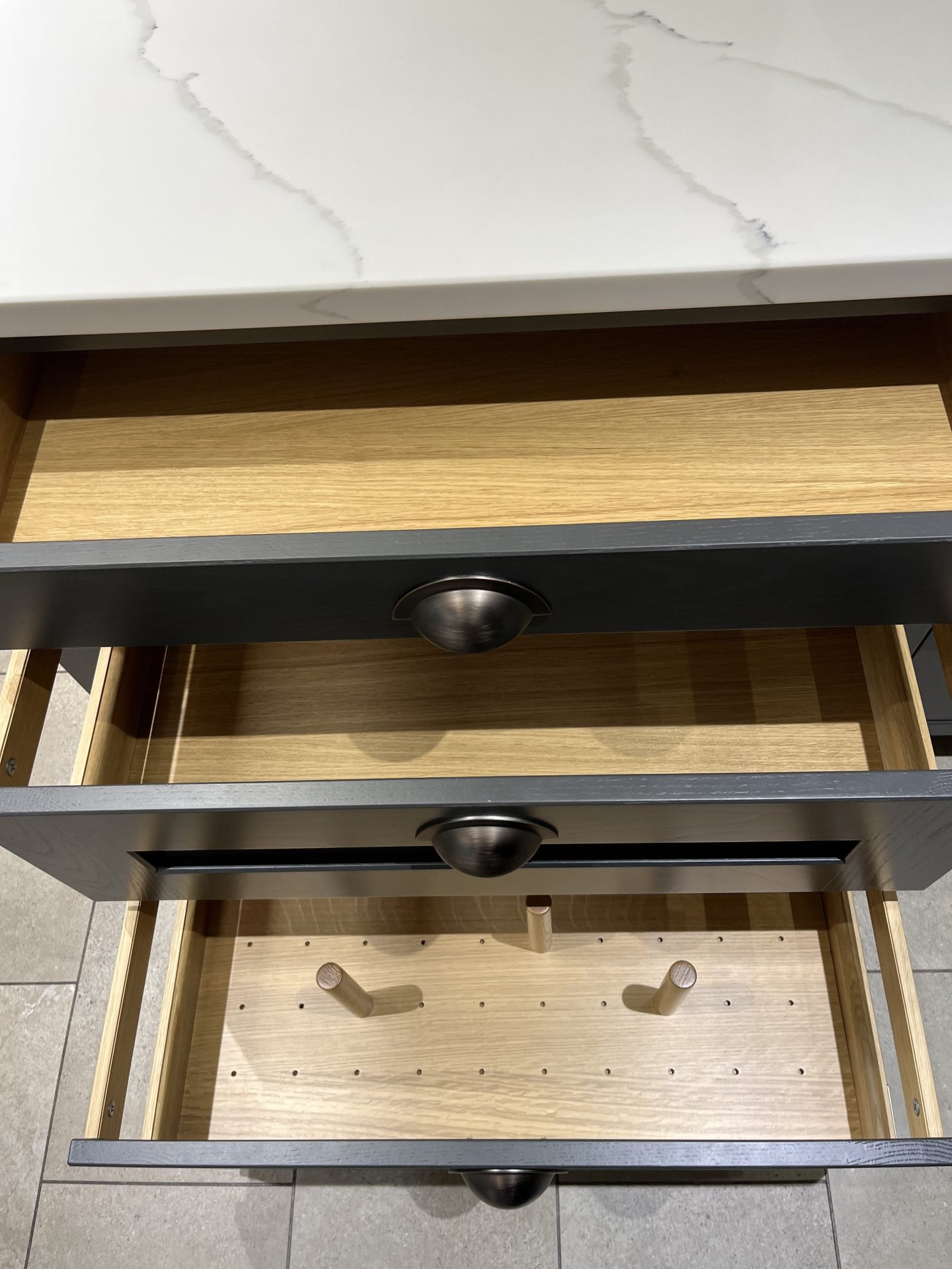 Ex Display Daval Kitchen With Island | The Used Kitchen Company