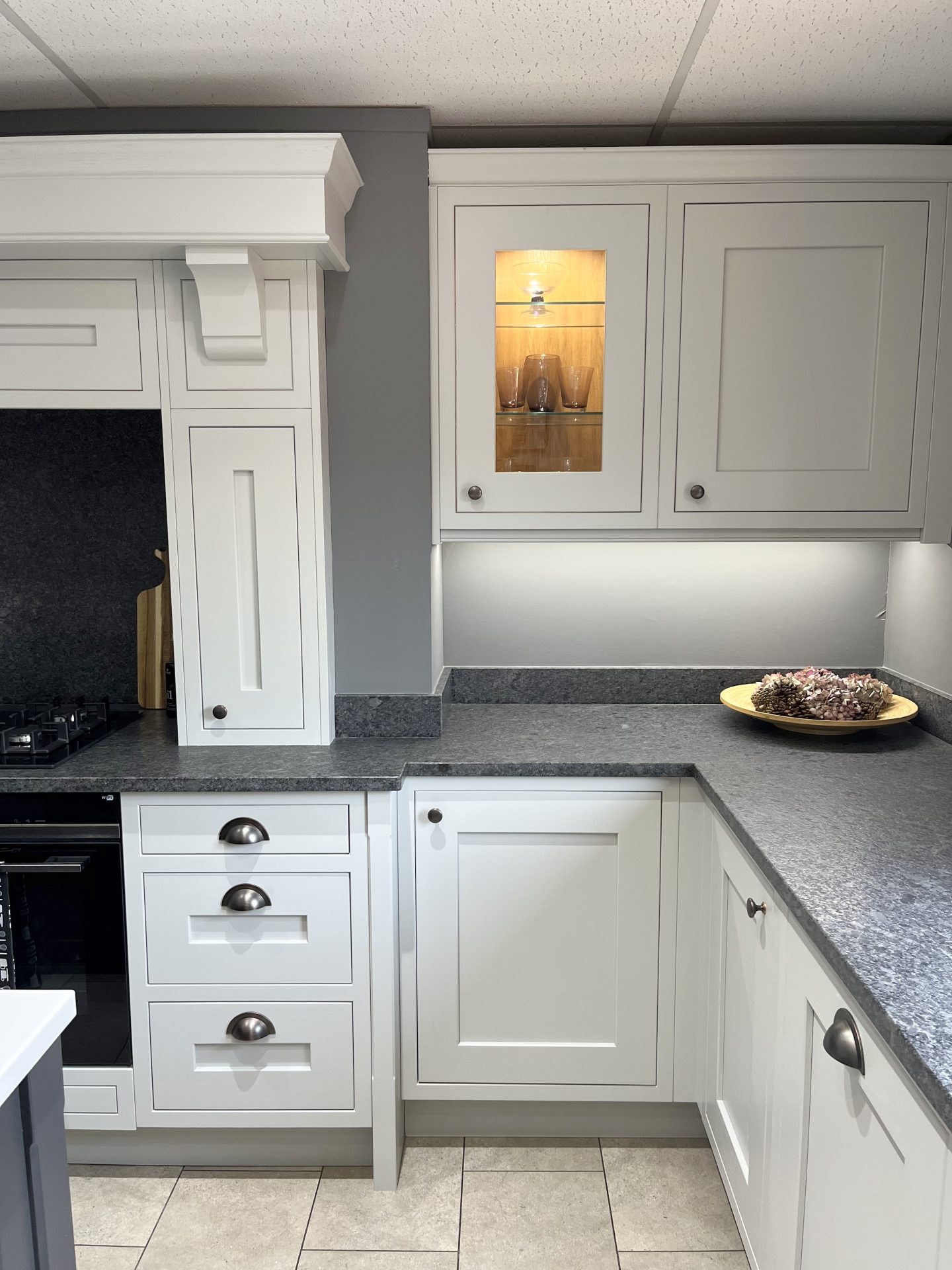 Ex Display Daval Kitchen With Island | The Used Kitchen Company