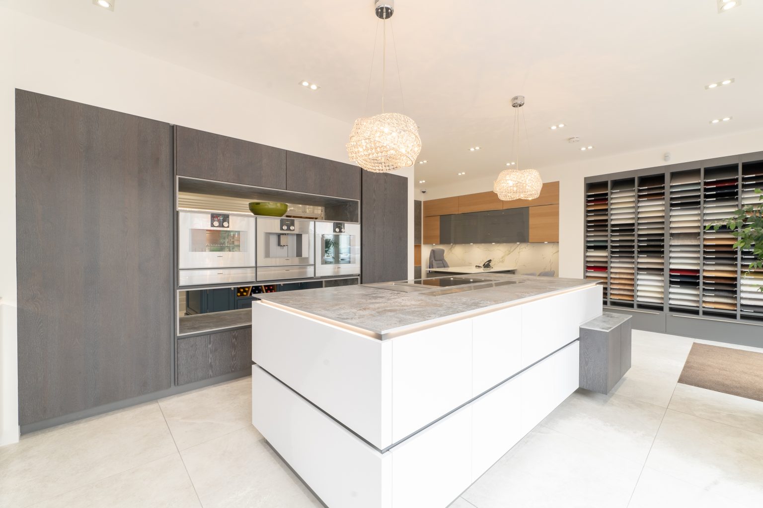 Ex Display Systemat Kitchen With Island and Worktops - The Used Kitchen ...