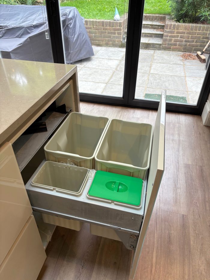 Alno Kitchen With Island, Quartz Worktops and Some Appliances - Used ...