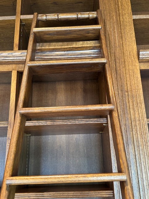 Bespoke Oak Bookcase/Library - Used - The Used Kitchen Company