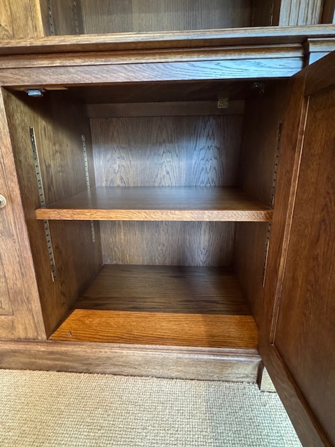 Bespoke Oak Bookcase/Library - Used - The Used Kitchen Company