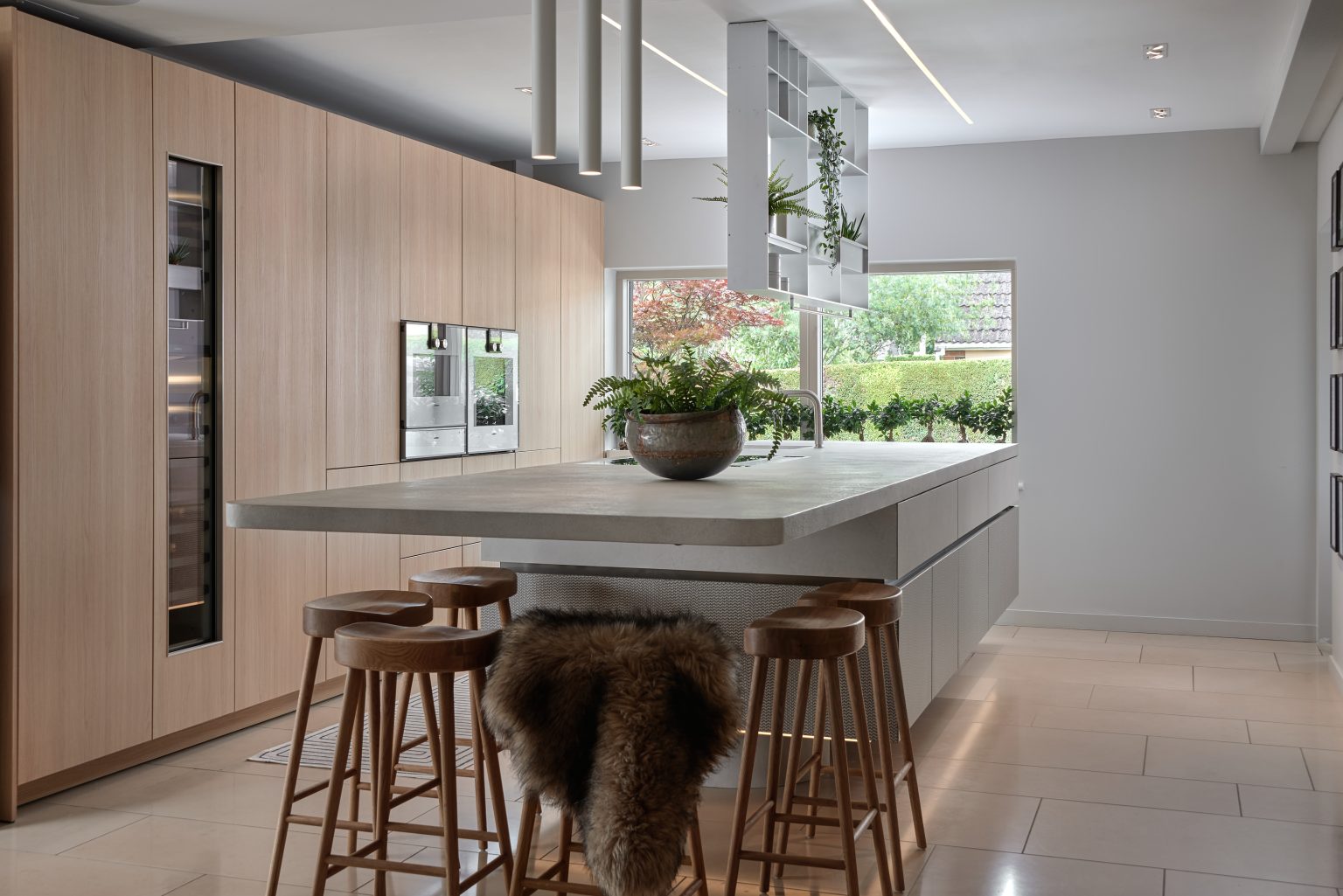 Ex Display Eggersman Kitchen With Island, Worktops and Gaggenau ...
