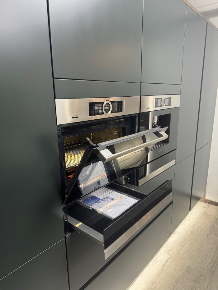 Ex Display Symphony Kitchen With Island, Worktops and Appliances - The ...