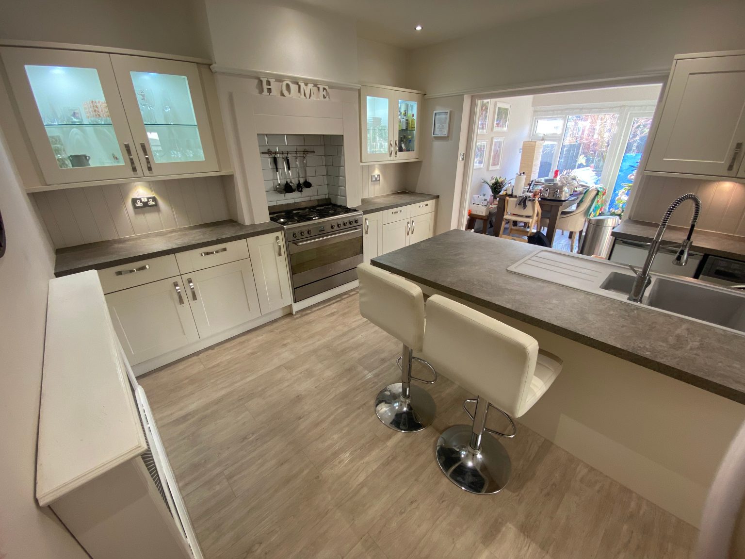 Howdens Kitchen With Island and Worktops - Used - The Used Kitchen Company