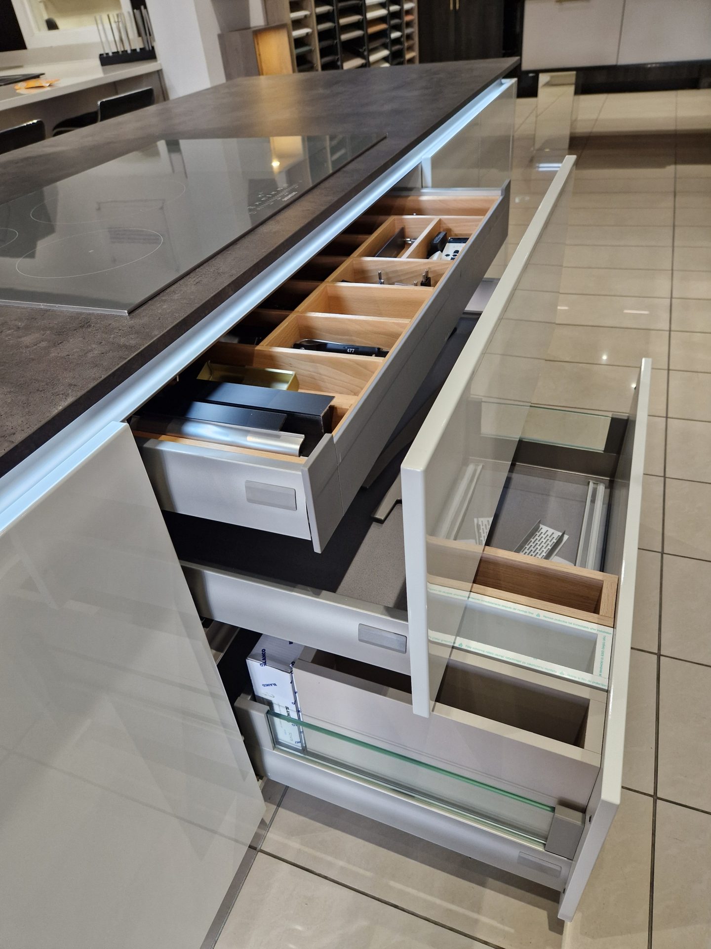 Ex Display Rotpunkt Kitchen With Island, Worktops and Appliances - The ...