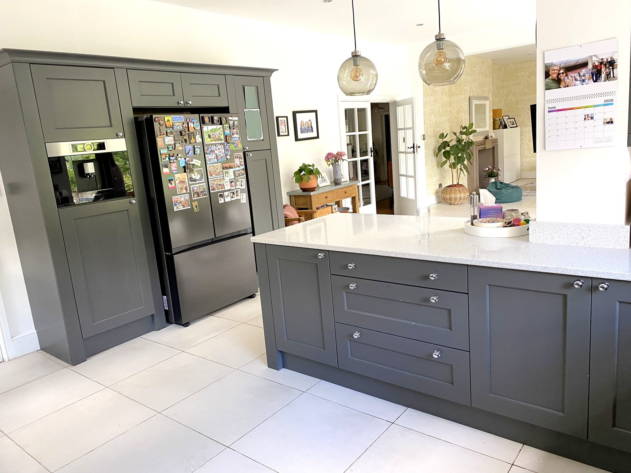 Painted Kitchen with Worktops, Appliances and Utility Room - The Used ...