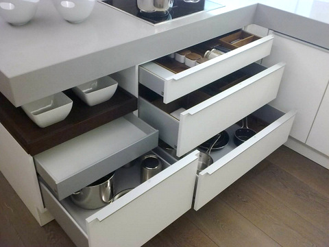 Ex Display Poggenpohl Plus Modo Kitchen, Worktops and Miele Appliances