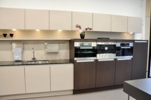 Ex-display Poggenpohl Segmento Mineral Beige And Marsh Oak Kitchen ...