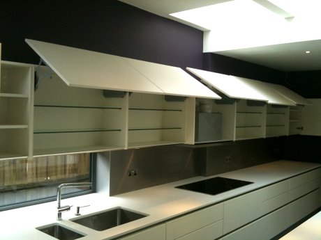 Approx 1yr old White Hacker Kitchen with Silestone Worktops and Miele ...