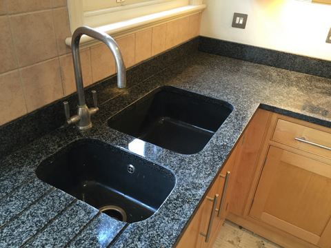 Approx 10yr old Inframe Kitchen, Utility Room, Island, Worktops and ...