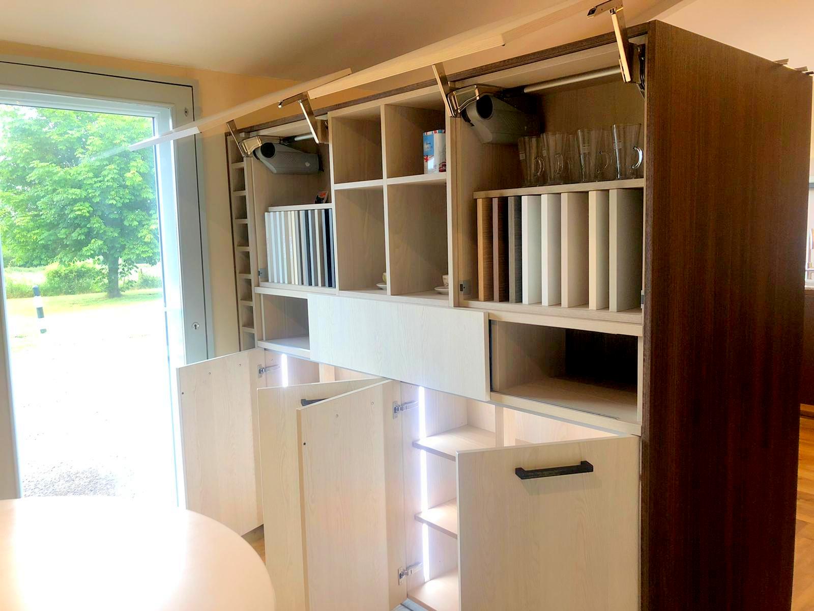 Ex Display Kitchen Unit with Motorised Wall Units - The Used Kitchen ...