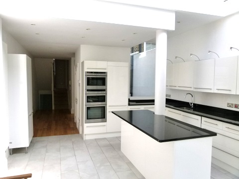 Approx 4yrs Old White Magnet Kitchen, Worktops, Island and Appliances