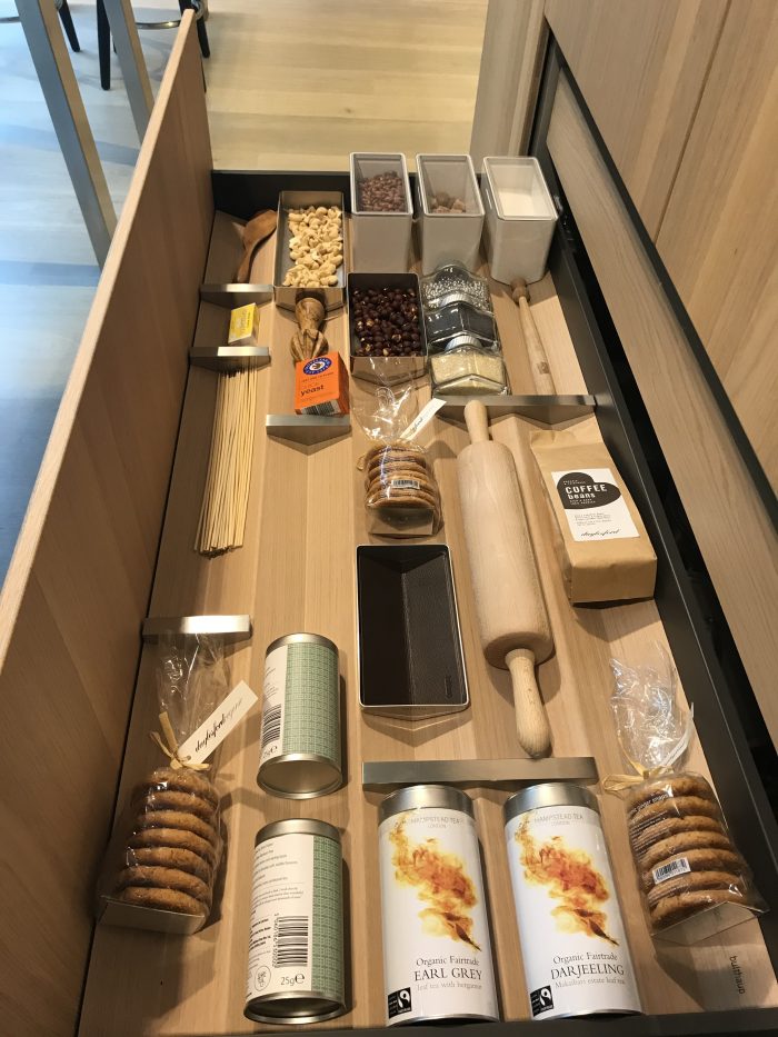 Ex Display Bulthaup B3 Floating Oak Unit | The Used Kitchen Company