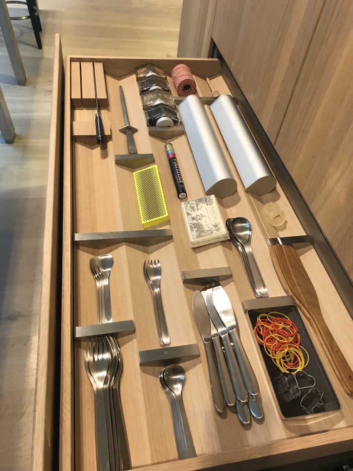 Ex Display Bulthaup B3 Floating Oak Unit | The Used Kitchen Company