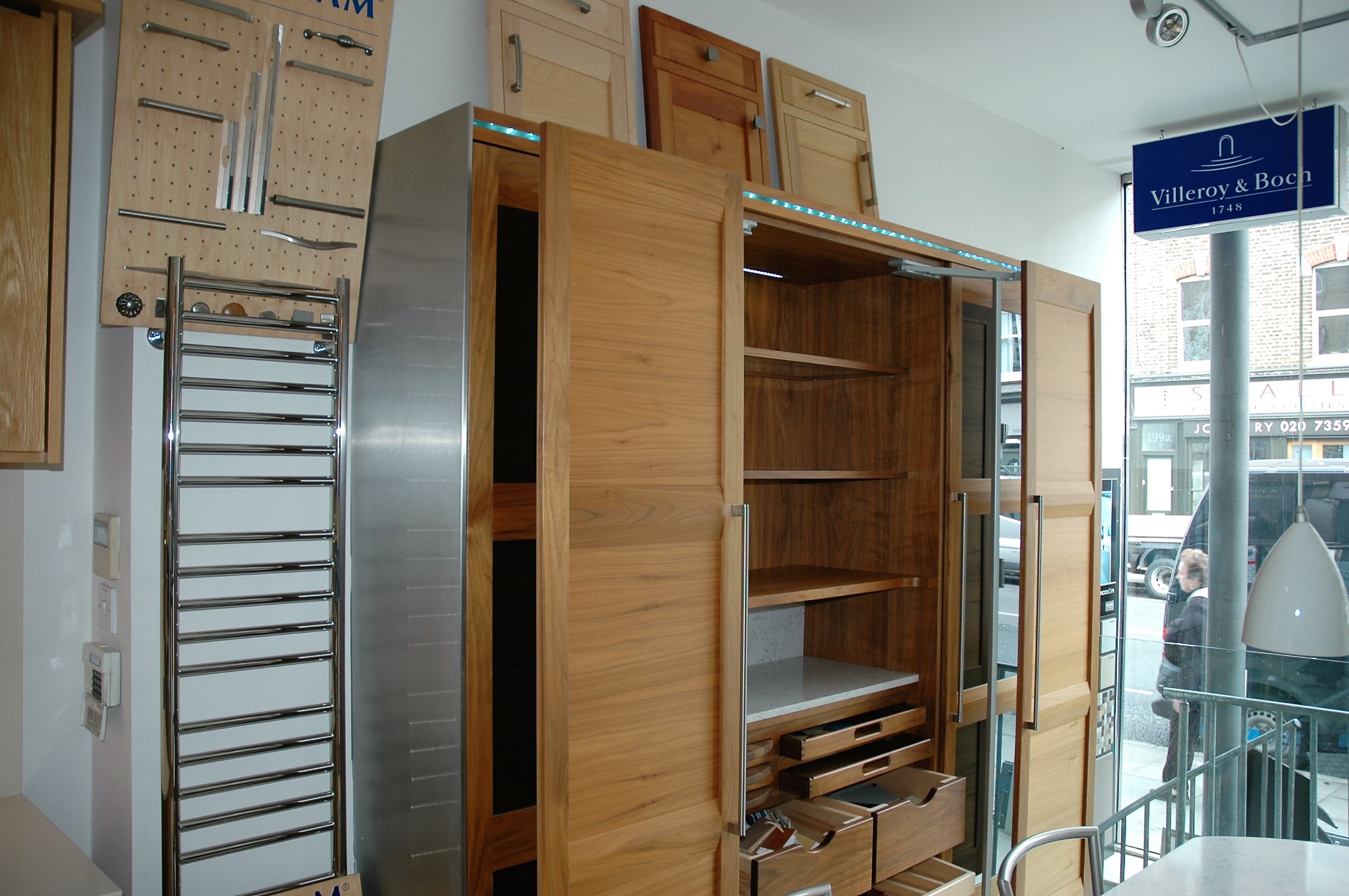 Ex Display Strata Natural Walnut Kitchen - Buy Online