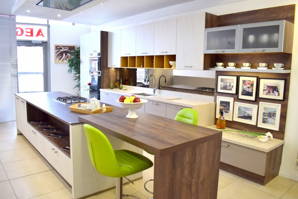 Ex Display Intoto Fango and Vesuvian Stone Kitchen with Dekton Worktops ...