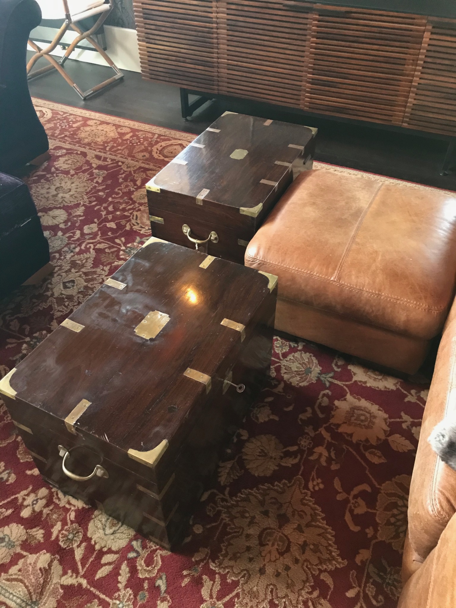 2 x Antique Storage Boxes - Used - The Used Kitchen Company