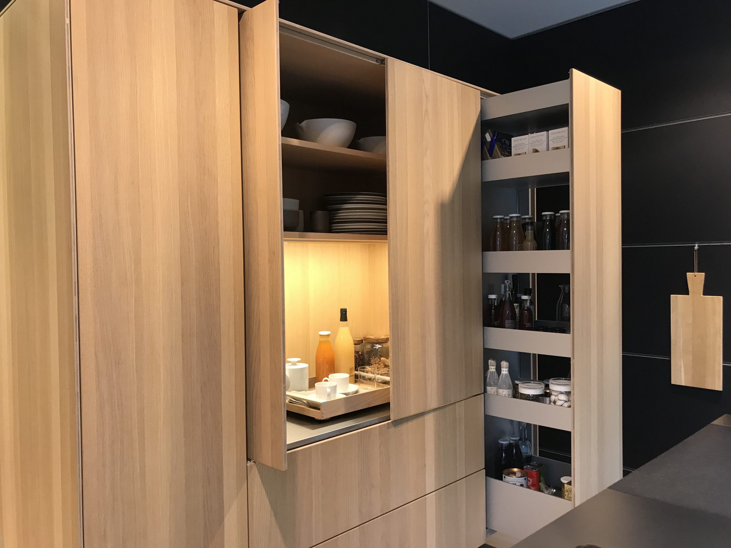 Ex Display Bulthaup B3 Floating Oak Unit | The Used Kitchen Company