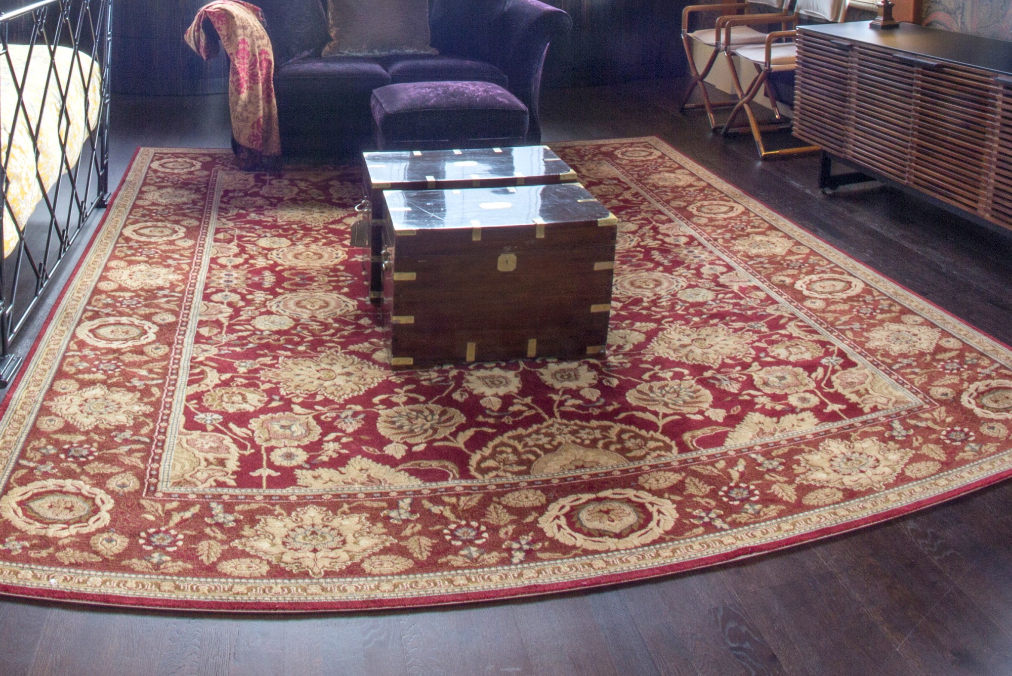 Large Red Persian Rug - Used - The Used Kitchen Company