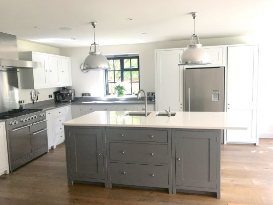 Neptune Kitchen and Corian Worktops } The Used Kitchen Comnpany