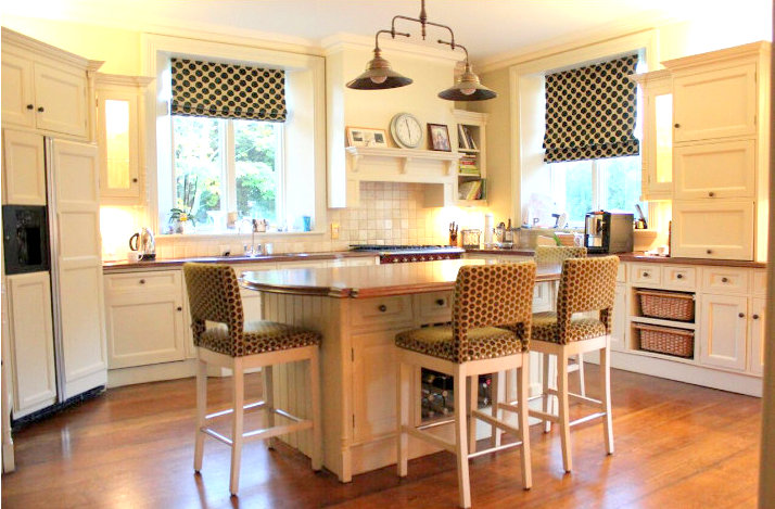 Approx 15-17yr Old Smallbone Style Kitchen, Island, Solid Teak Worktops ...