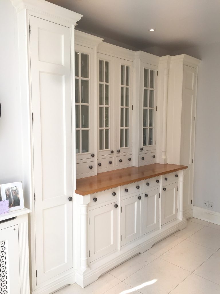 Huge Bespoke Painted Fordbrook Kitchen, with Island, Dressers, Worktops ...