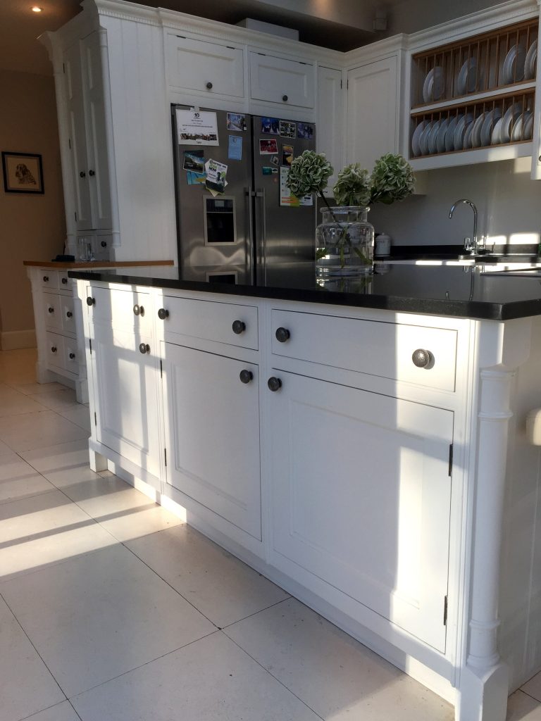Huge Bespoke Painted Fordbrook Kitchen, with Island, Dressers, Worktops ...