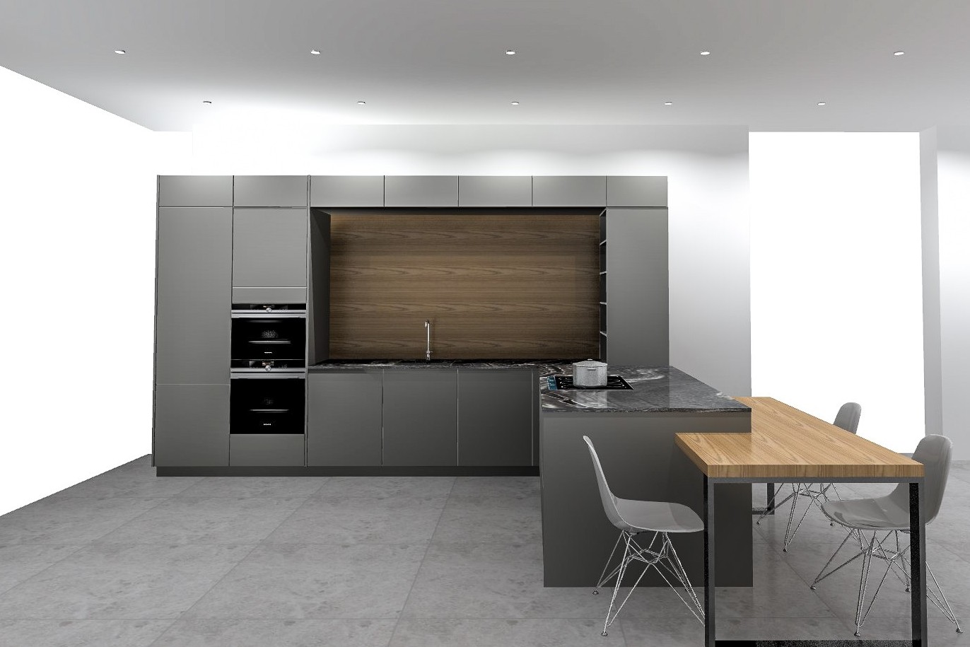 Ex Display Rotpunkt Metal Line Kitchen ] The Used Kitchen Company