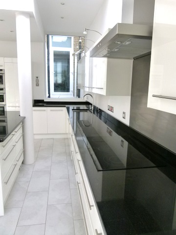 Approx 4yrs Old White Magnet Kitchen, Worktops, Island and Appliances