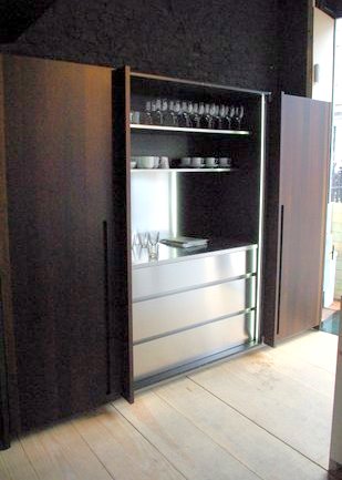 Ex Display Kitchen, Sliding Island, Worktops and Gaggenau Appliances