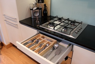 Approx 3yrs Old Poliform Matt Lacquer Kitchen, Granite Worktops And ...