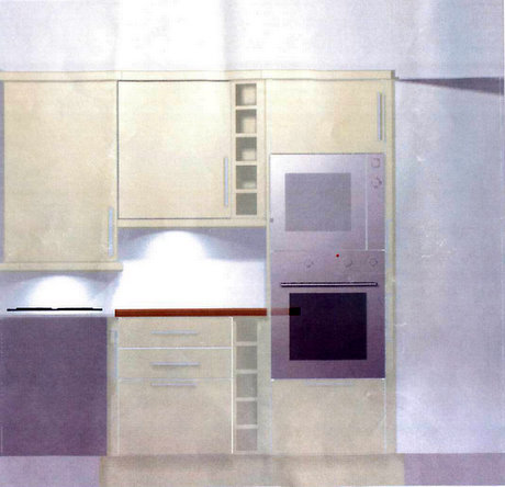 Approx 3yrs Old Howden's Kitchen, Worktops And Some Appliances