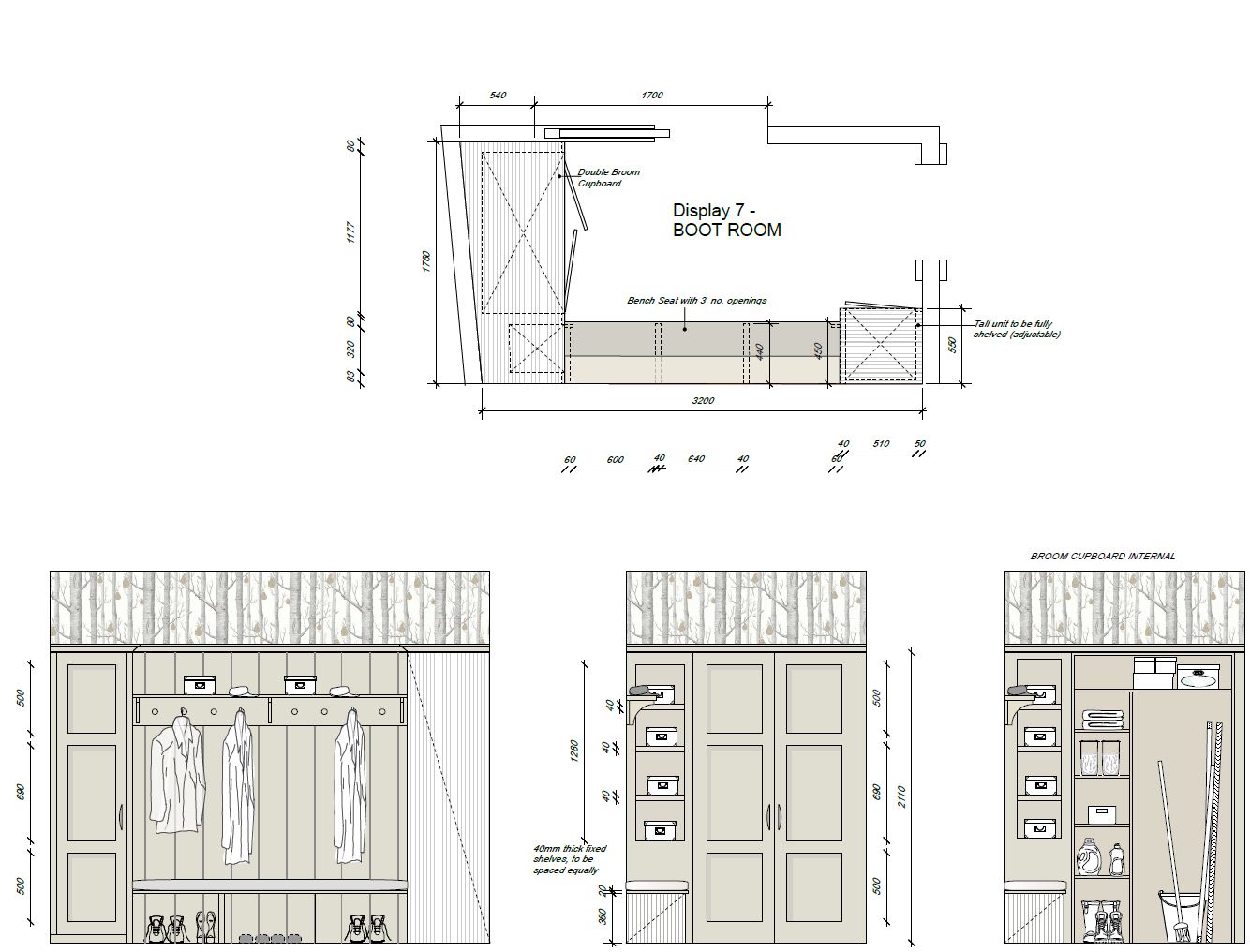 Ex Display Mowlem & Co Boot Room | The Used Kitchen Company
