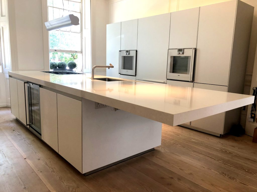 Bulthaup Kitchen with Island,Worktops and Gaggenau Appliances