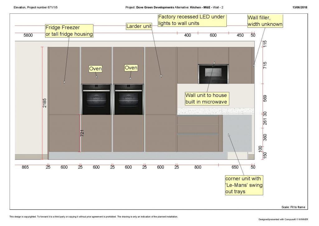 Hacker Handleless Kitchen With Worktops } The Used Kitchen Company