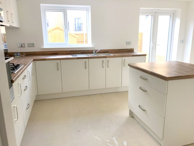 Brand New but Installed Symphony Kitchen ] The Used Kitchen Company